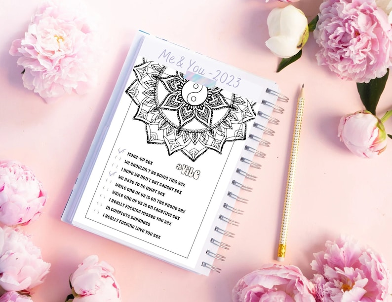 Sex Checklist For Couples Naughty Printable Checklist Adult Etsy