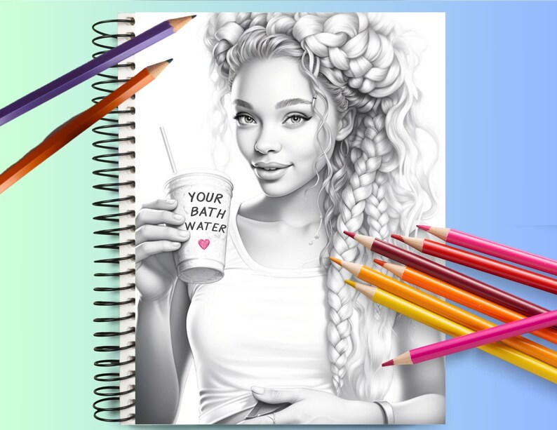 Anxious Attachment Coloring Book. Naughty Coloring Pages. Naughty ...