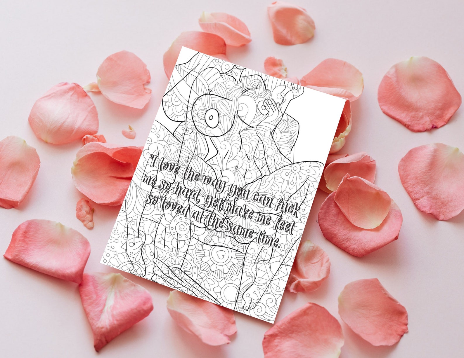 Dirty Printable Adult Coloring Page X-RATED Art Therapy to - Etsy Canada