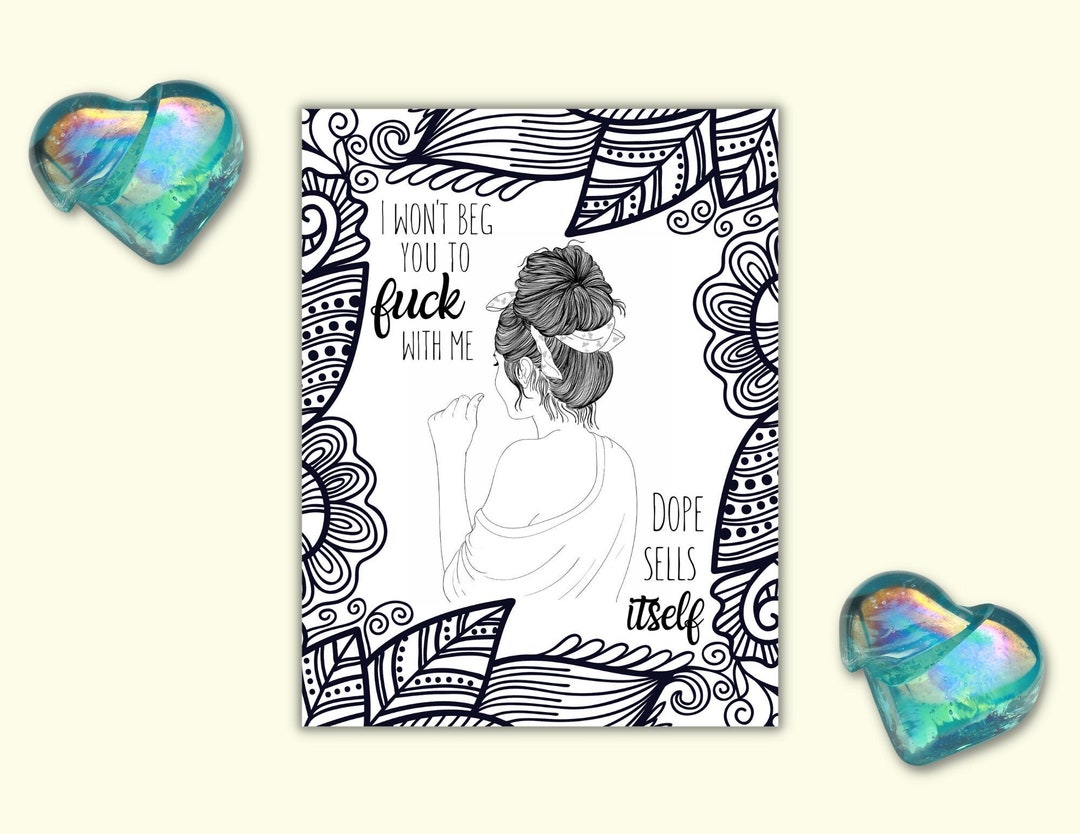 Left on Read and Feeling Anxious This Printable Coloring Page Can Help ...