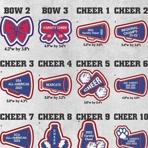 Chenille Cheer & Dance Custom Letterman Jacket Patch - Made in USA - Etsy