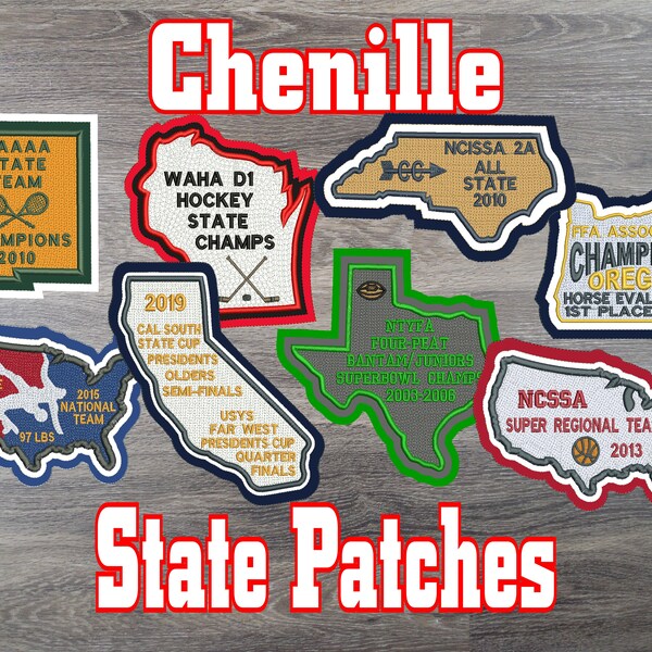 State Patches - Etsy