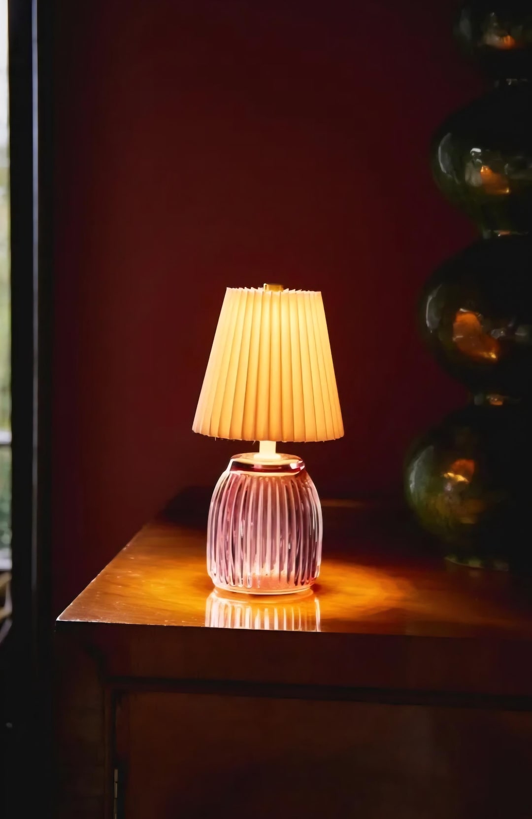 Pretty Pink Rechargeable Lamp, Mini Lamp, Decorative Lighting - Etsy