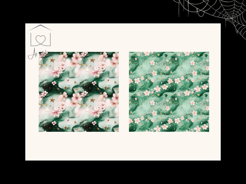 Wicked Aesthetic Digital Paper - Seamless Printable Instant Download ...