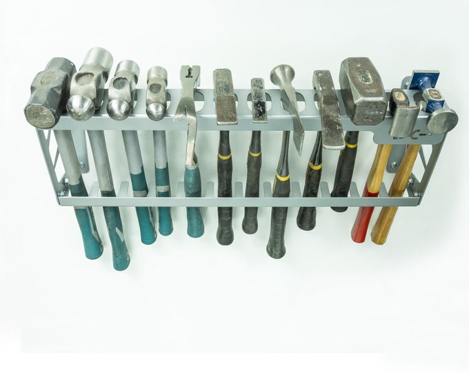 Hammer Storage Rack - Wall Mount Storage 12 Slots - Etsy