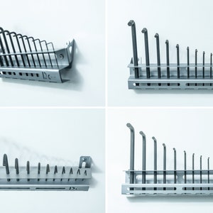 Inclined Rack for Allen Hex Wrenches - Allen Wrench Holder Tool ...