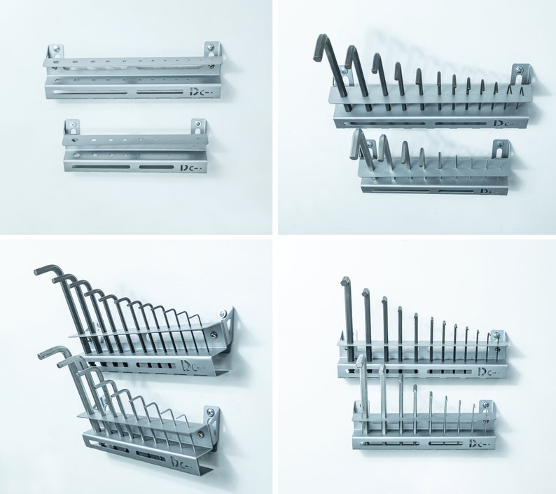 Inclined Rack for Allen Hex Wrenches - Allen Wrench Holder Tool ...