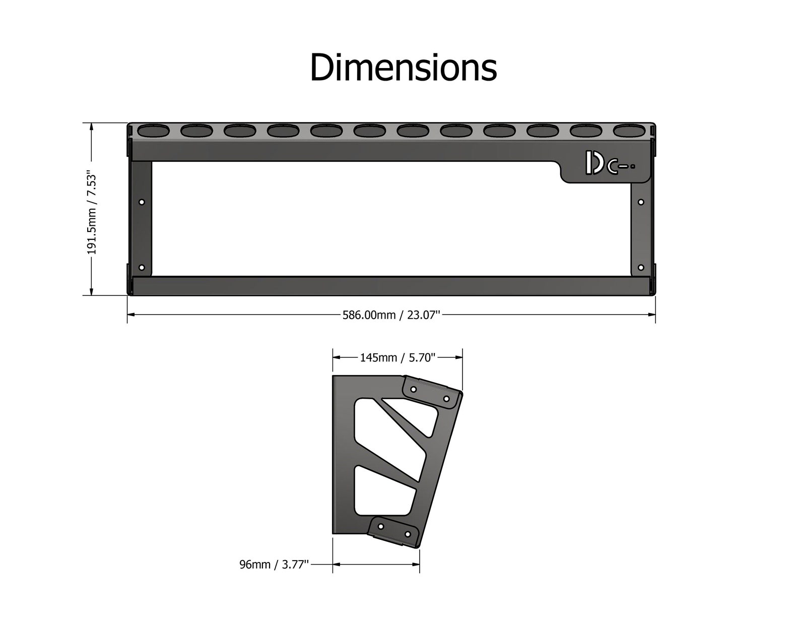 Hammer Storage Rack Wall Mount Storage 12 Slots - Etsy
