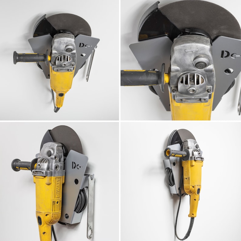 Angle Grinder Wall Mount Rack: 9'' & 7'' Grinder Holder - Etsy
