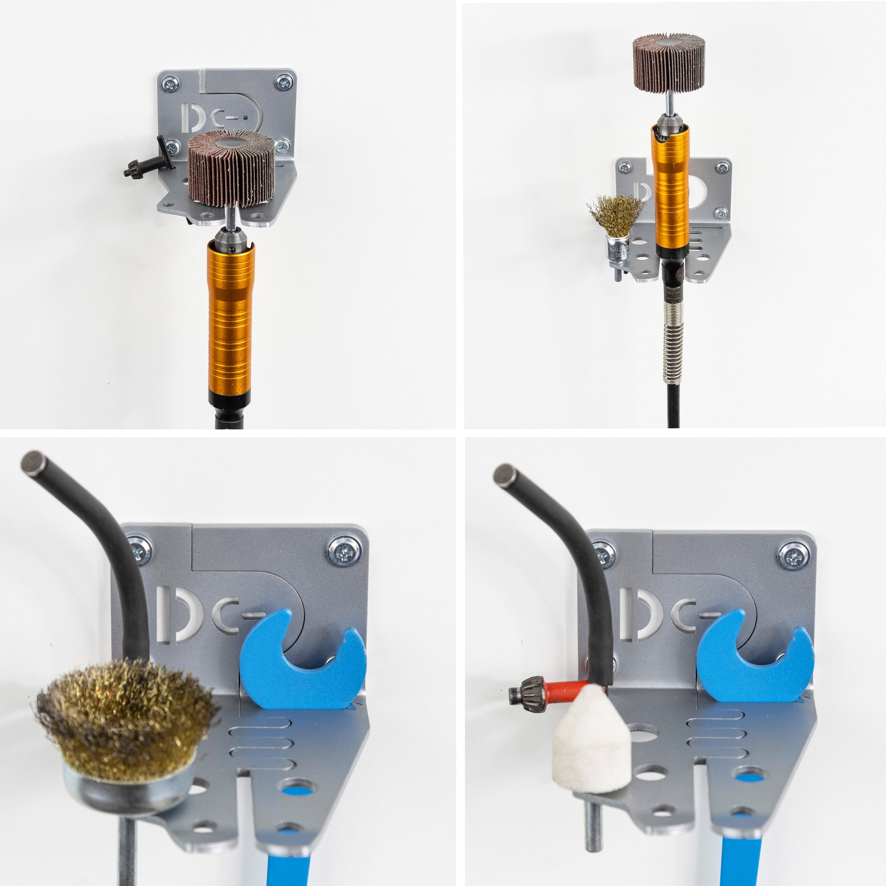 Die Grinder Straight / Engraving Grinder Wall Mount Hanger / Holder ...