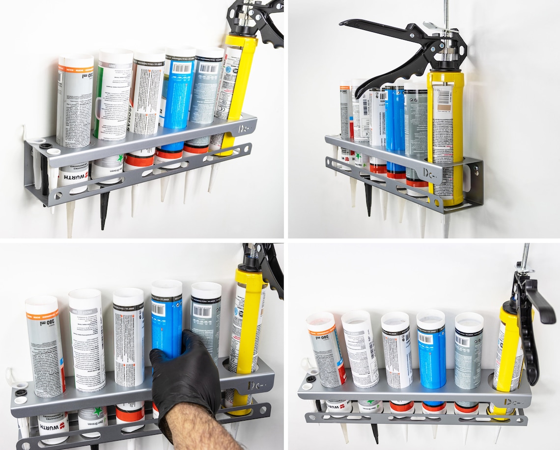 Silicone Tube Storage Rack Adhesives Caulks Sealants & - Etsy