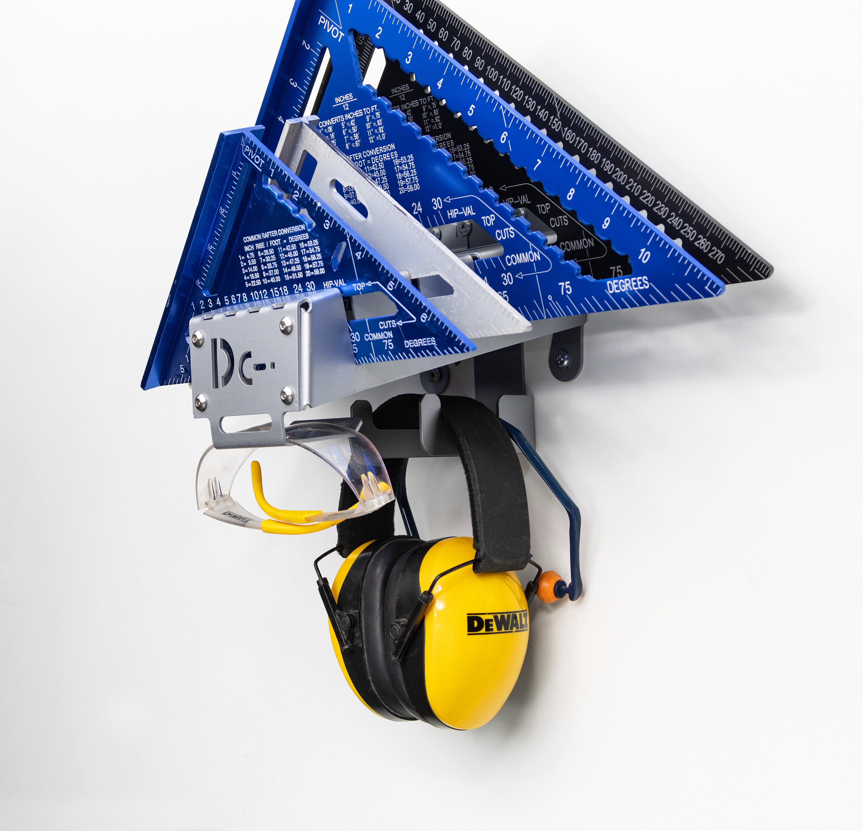 Speed Square, Earmuffs, Safety Glasses Rack / Holder - Etsy