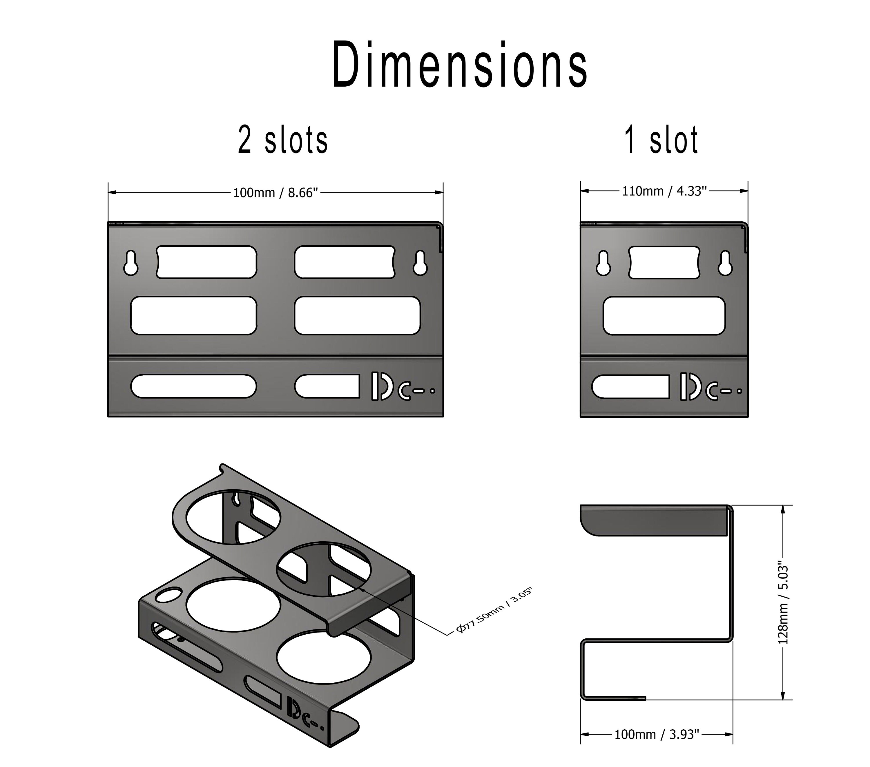 Mapp Gas Oxygen Acetylene Tank Single & Dual Bottle Wall Mount Holder ...