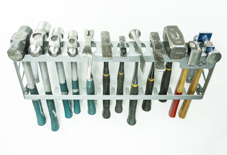 Hammer Storage Rack - Wall Mount Storage 12 Slots - Etsy