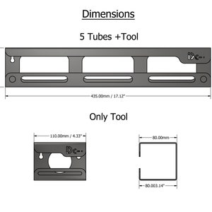 Silicone Tube Storage Rack Adhesives Caulks Sealants & - Etsy