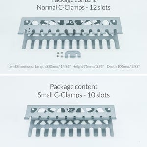 C-clamp Locking Pliers Self Locking Vice Grips Wall Mound Rack Holder ...