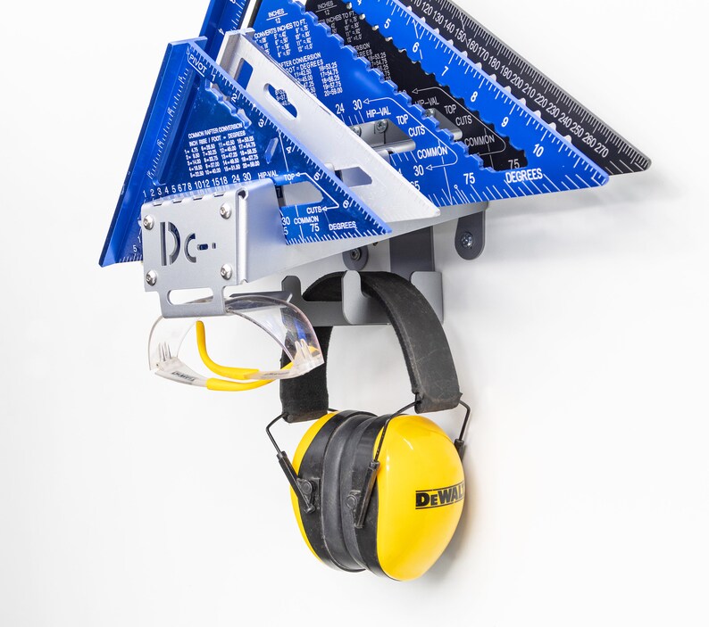 Speed Square Earmuffs Safety Glasses Rack / Holder - Etsy