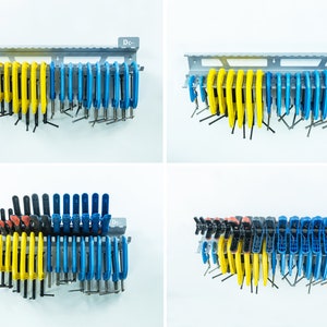 C-clamps & Spring Clamps Two-story Rack Two-floor Two-tier Clamps ...