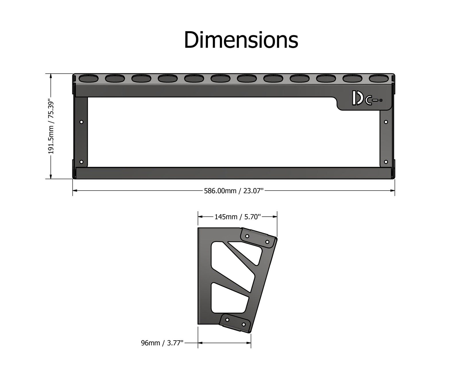 Hammer Storage Rack Wall Mount Storage 12 Slots - Etsy