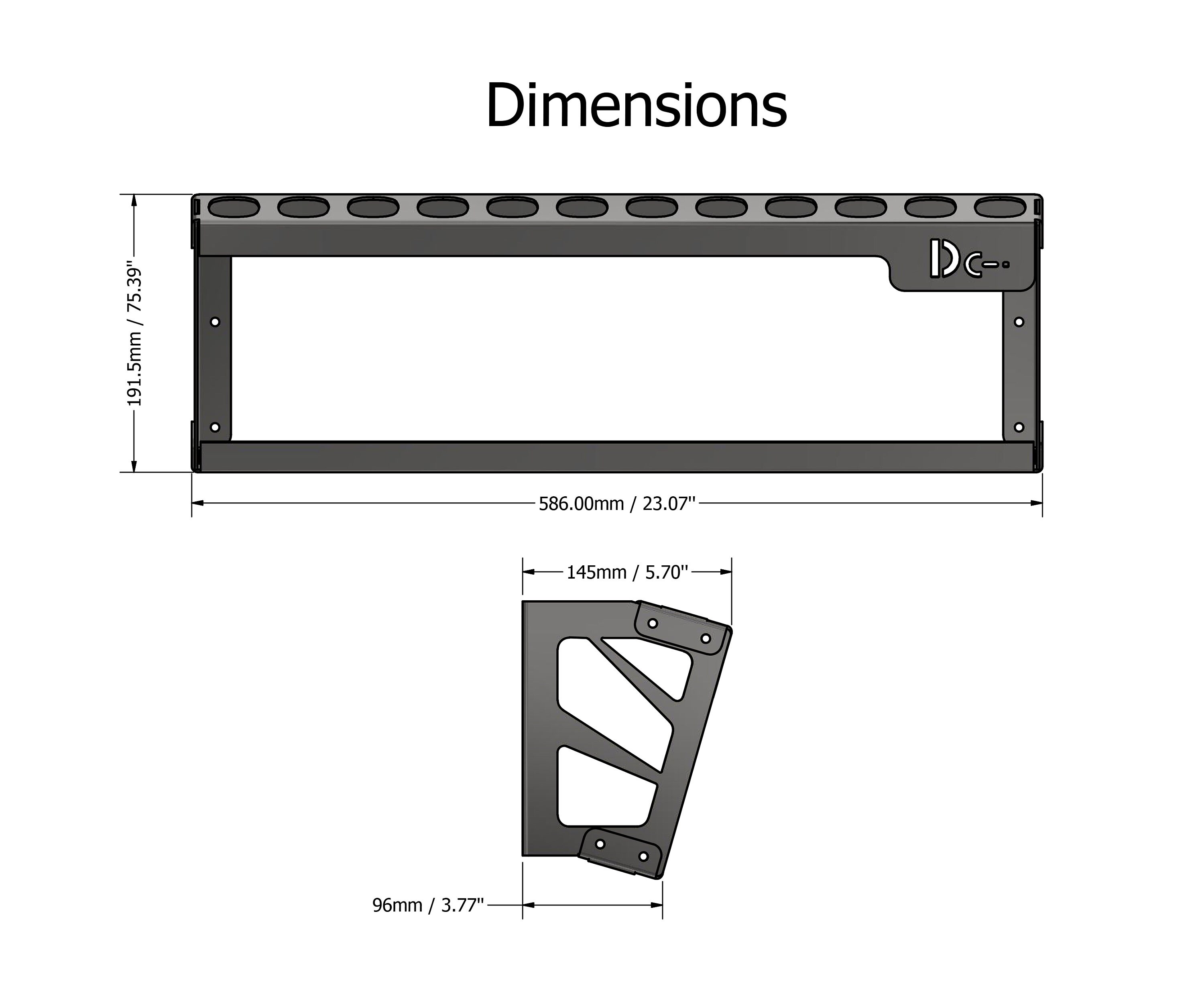 Hammer Storage Rack Wall Mount Storage 12 Slots - Etsy