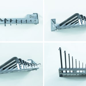 Horizontal Rack for Allen Hex Wrenches - Allen Wrench Holder Tool ...
