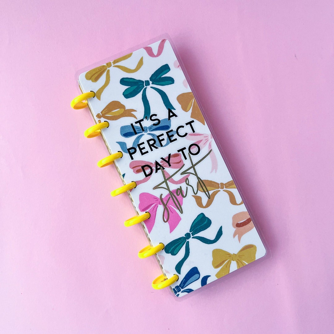 Customizable 2025 Skinny Mini Planner: Personalized Disc Bound Planner ...