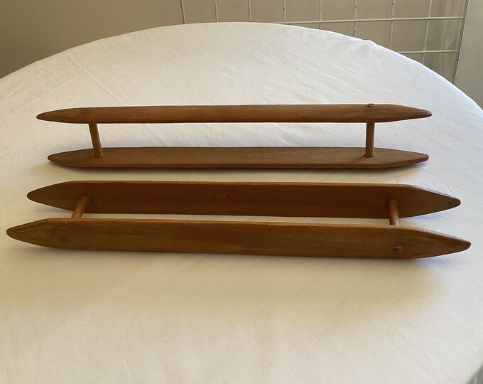 2 Vintage Rag Shuttles 18 Inches - Etsy