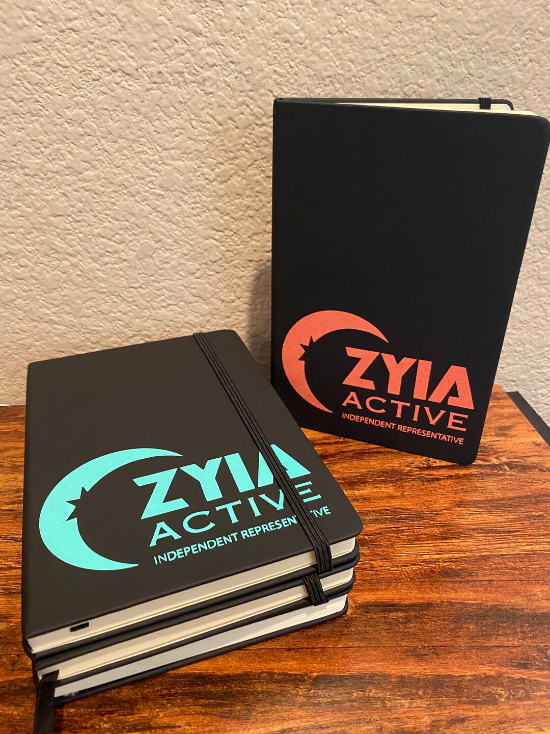 Subtle Sparkle Blank Logo Notebook - Etsy