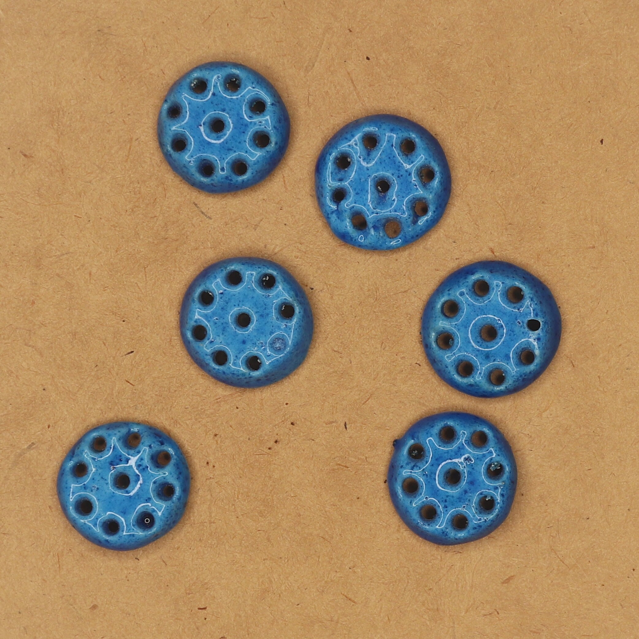 Evil Eye Pendant - Seven Eyes Symbol | Seven Eyes Egyptian Paste Small ...