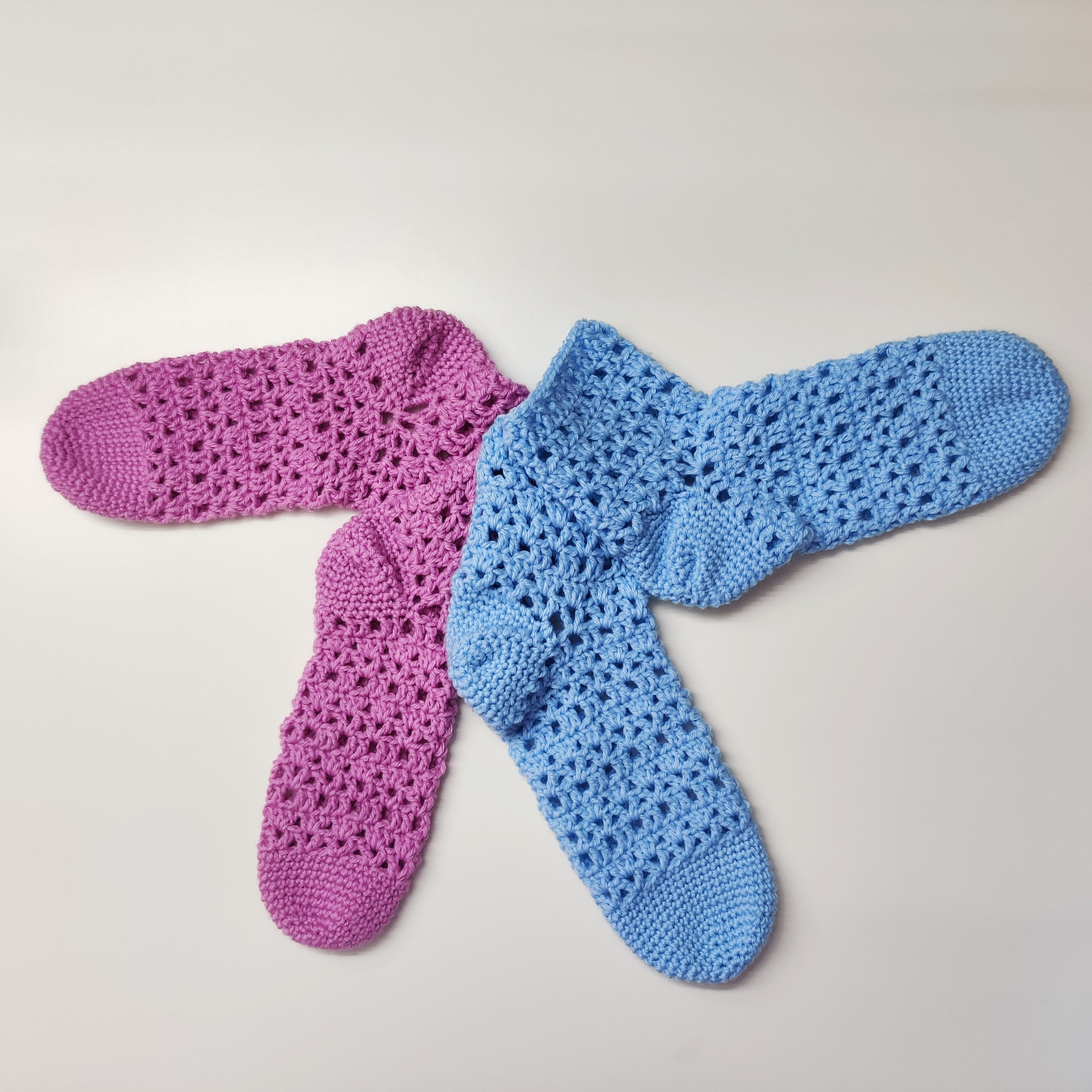 Crochet Ankle Socks Pattern Womens Socks Leg Warmers - Etsy