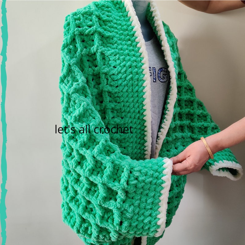 Teddy Bear Lounging Shrug Crochet Pattern Cocoon Shrug Easy - Etsy