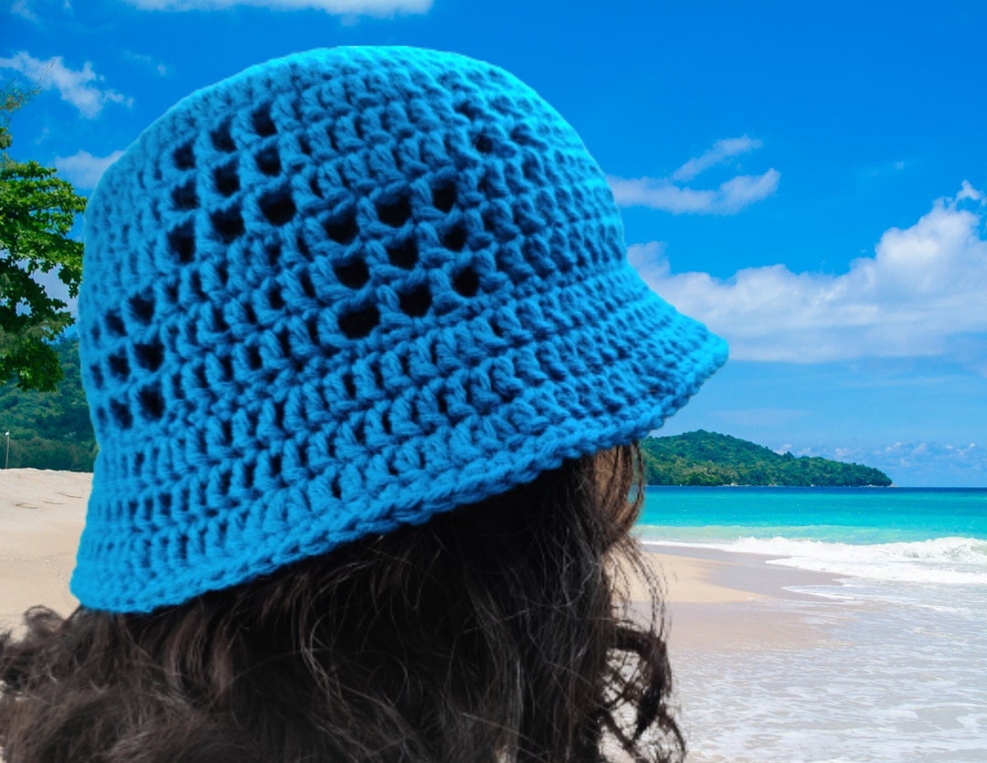 Crochet Bucket Hat Pattern: Easy Sun Hat (PDF Digital Download) - Etsy