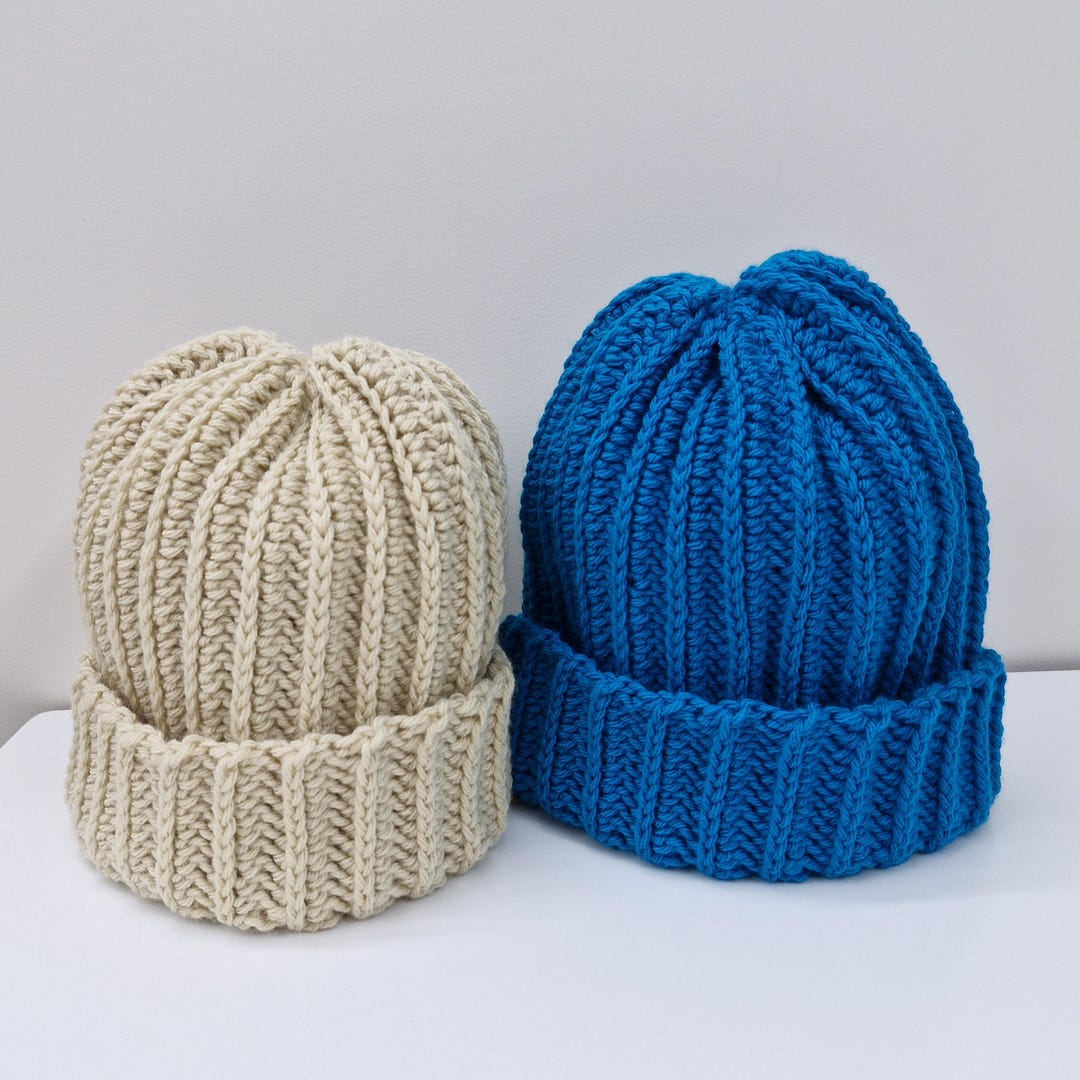 Classic Snuggle Beanie Crochet Pattern | Easy Crochet Hat for Men and ...