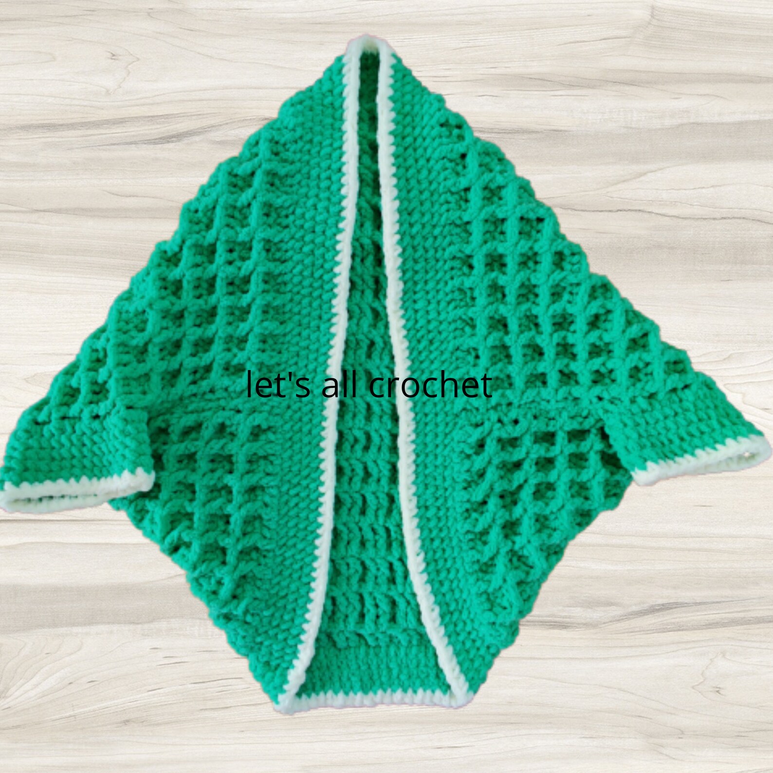 Teddy Bear Lounging Shrug Crochet Pattern Cocoon Shrug Easy - Etsy