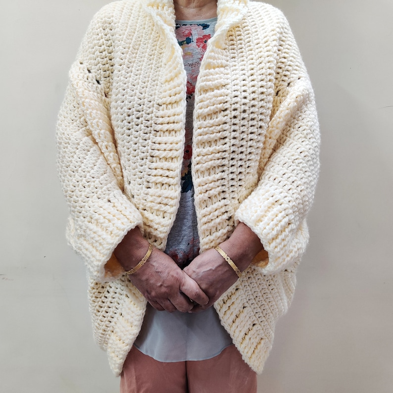 Crochet Pattern of Cocoon Shrug Easy Womens Cable Cocoon - Etsy