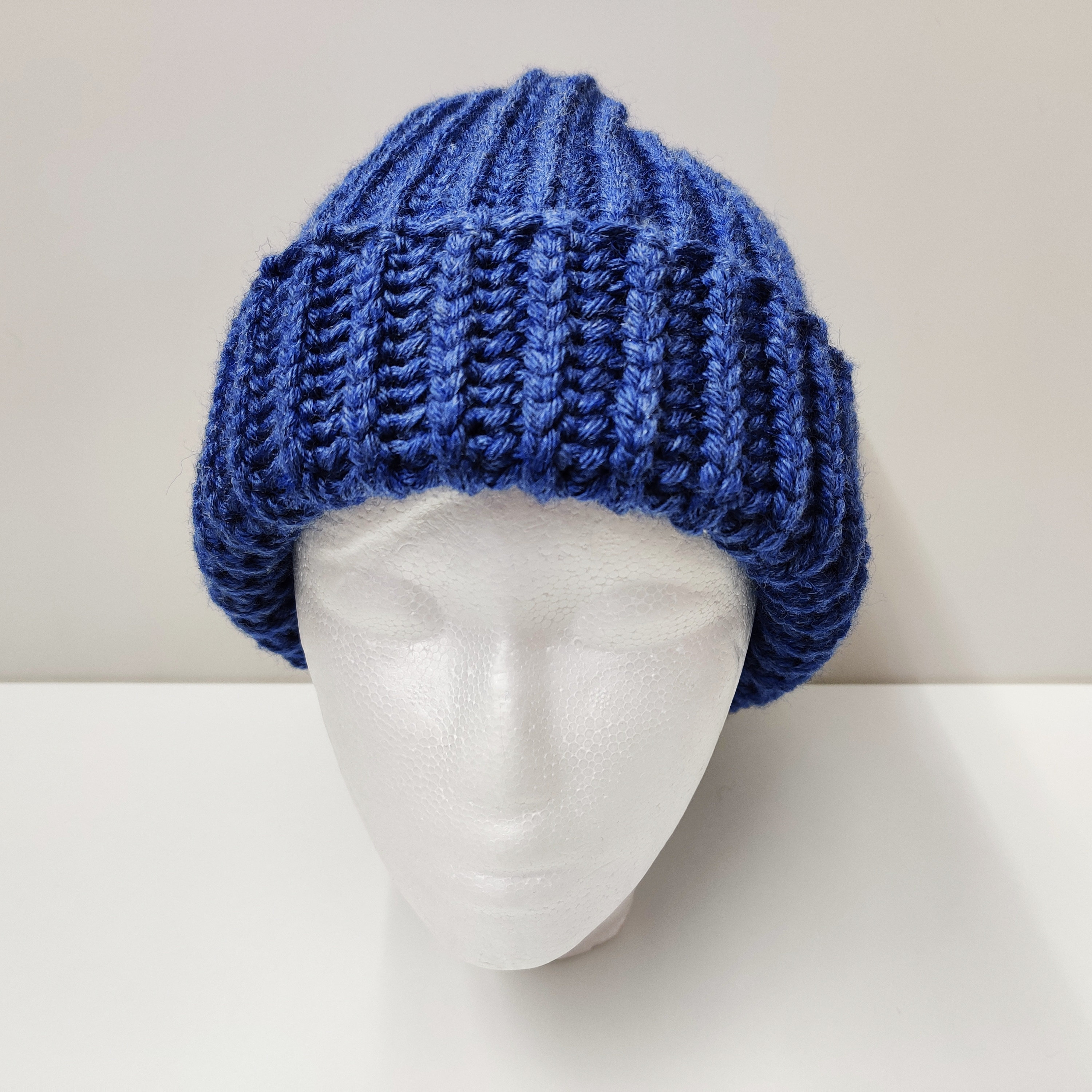 Crochet Pattern Crochet Ribbed Beanie Ribbed Hat Easy - Etsy