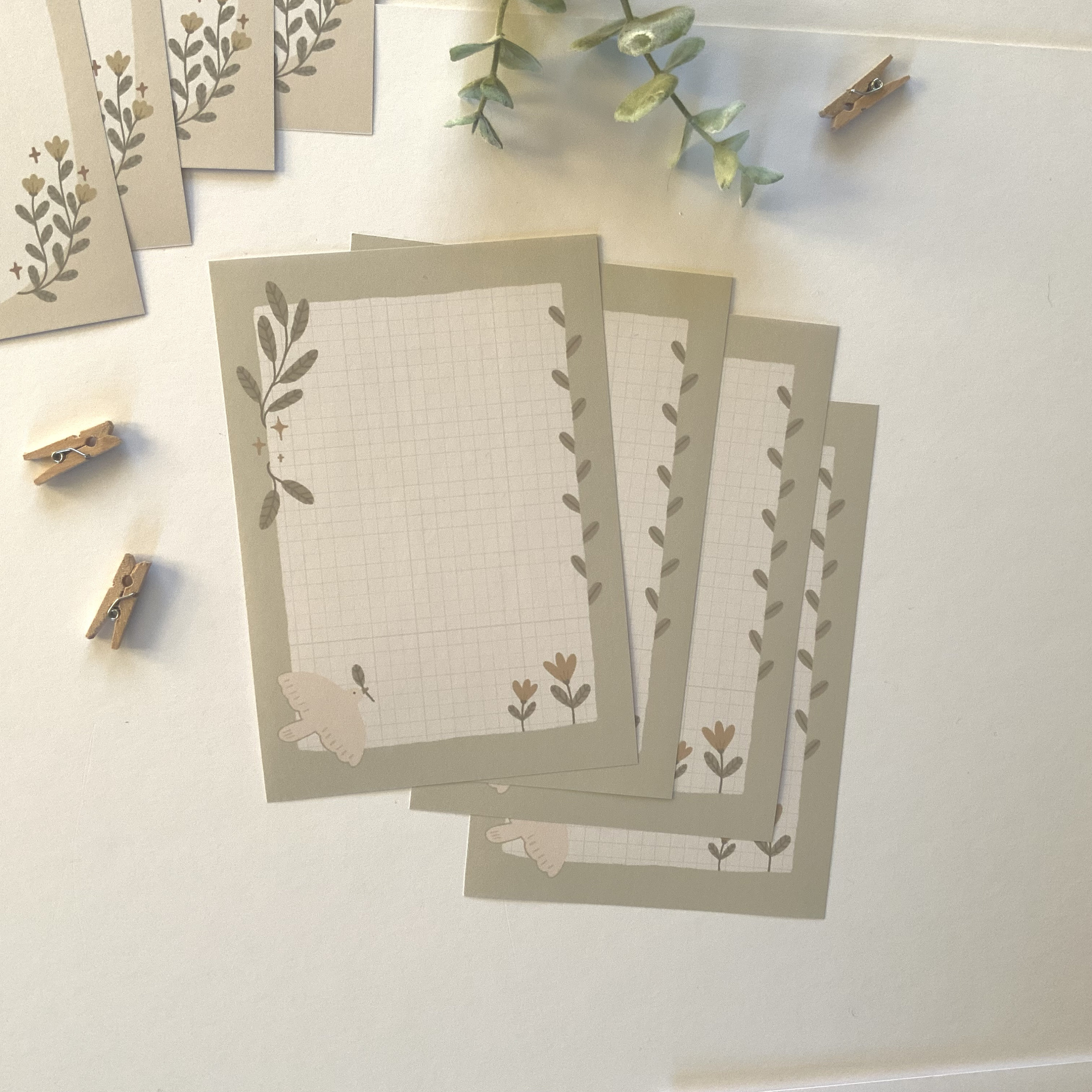 Cottagecore Writing Set 3 Letter Writing Pen Pal Kit - Etsy Singapore