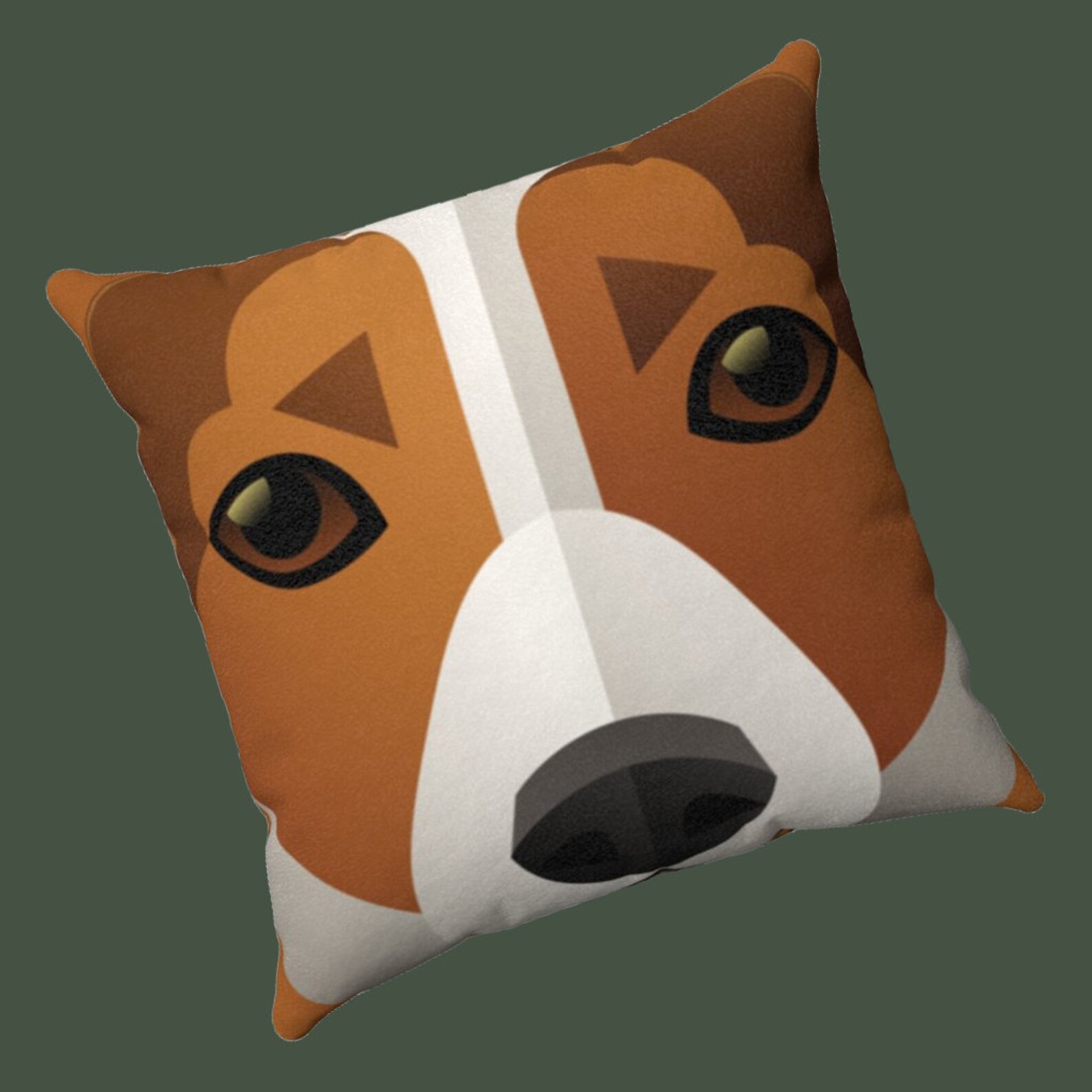 Jack Russell Terrier Pillow: Soft Faux Suede Dog Lover Gift - Etsy UK