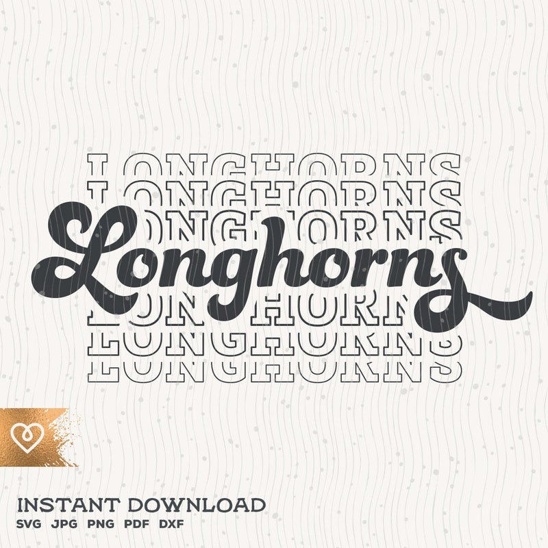 Longhorn Svg - Etsy