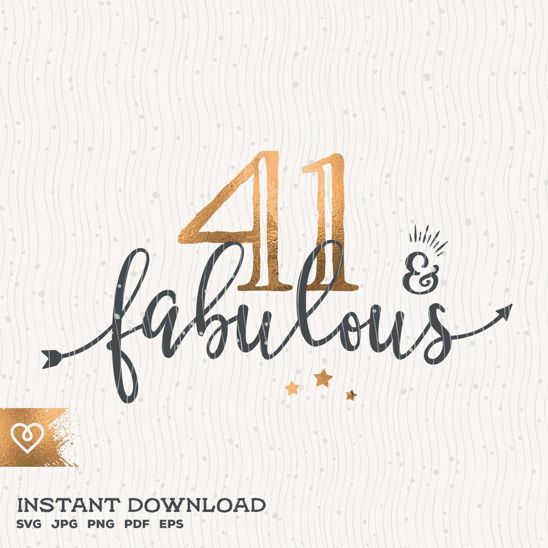 41 and Fabulous Birthday Svg This Queen Makes 41 Svg Look Fabulous Svg ...