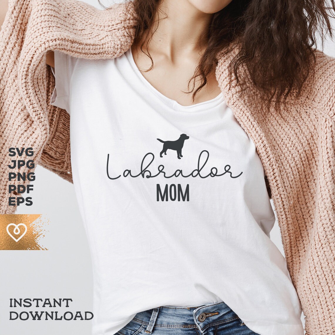 Labrador Mom Svg Just A Girl Who Loves Labradors Svg Dog Mom - Etsy