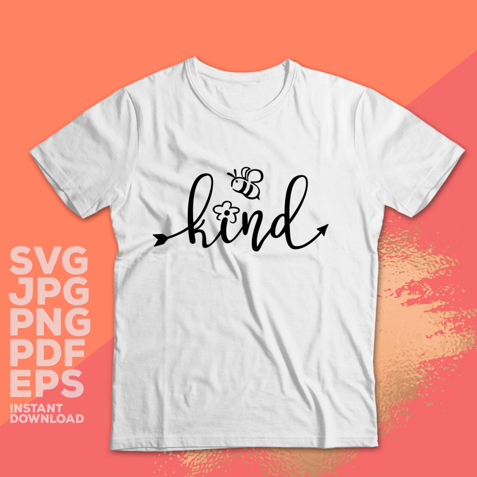 Bee Kind Svg Be Kind Png Kindness Cricut Cut File Instant Download ...