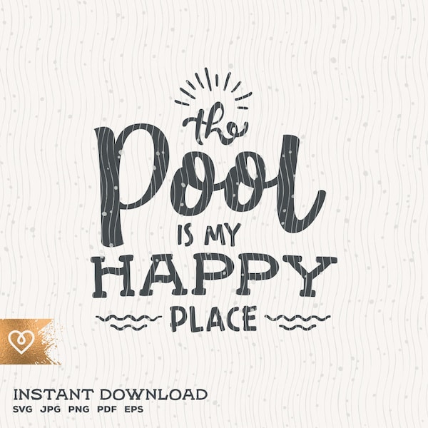 Life is Better at the Pool Svg - Etsy