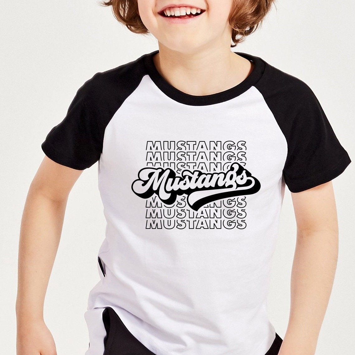 Mustangs School Spirit Svg Mustang Pride Png Retro Mustangs Team Logo ...