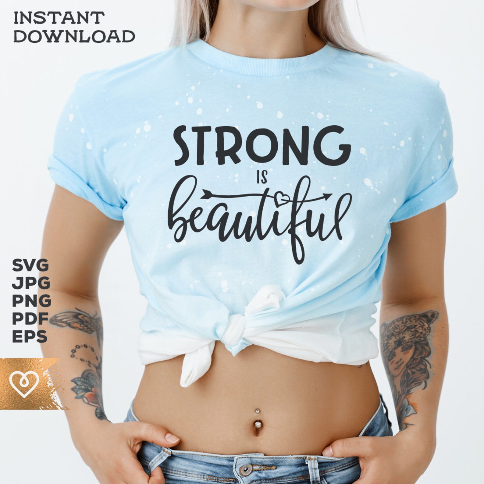 Strong is Beautiful Svg Strong Powerful Brave Unstoppable Png - Etsy