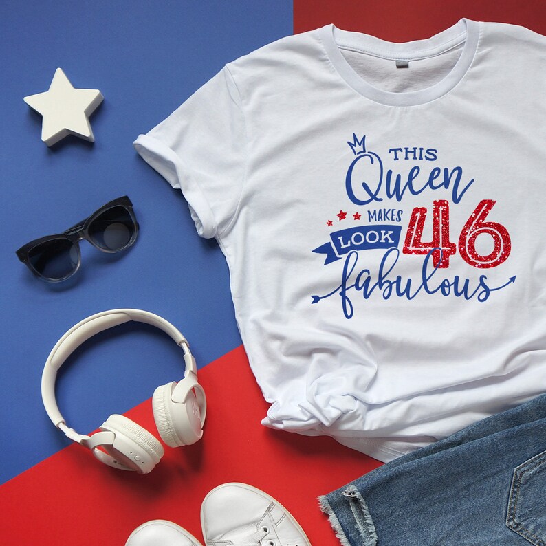 46th Birthday Svg This Queen Makes 46 Svg Look Fabulous Svg - Etsy