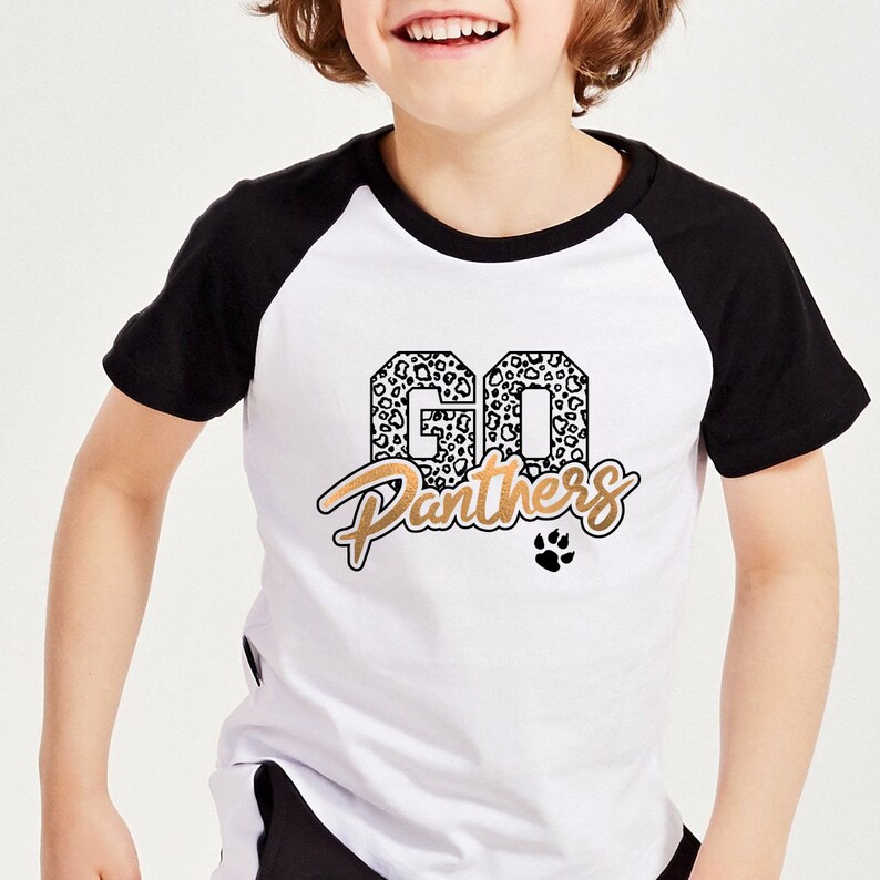 Go Panthers Svg School Spirit Png Panther Pride Cheer Svg Panther Paw ...