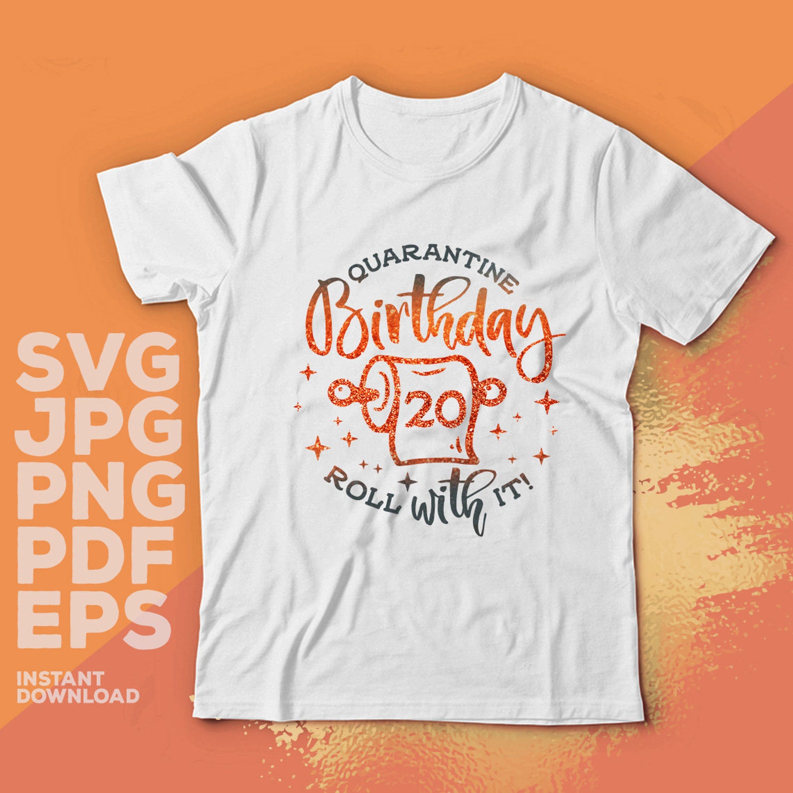 20th Birthday Svg Quarantine Twentieth Birthday Svg Instant - Etsy