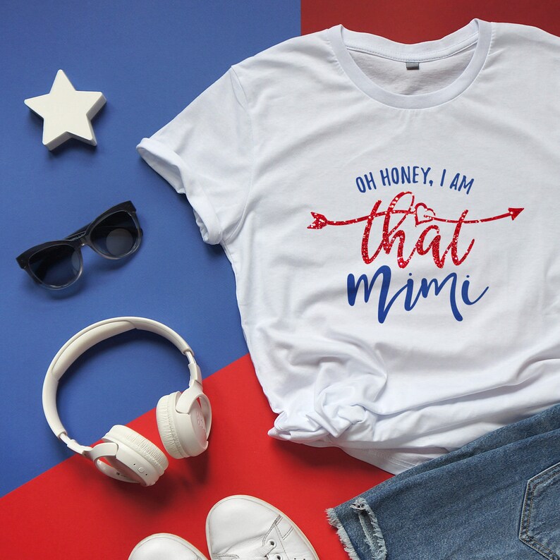 Oh Honey I Am That Mimi Svg Grandmom Png Instant Download - Etsy.de