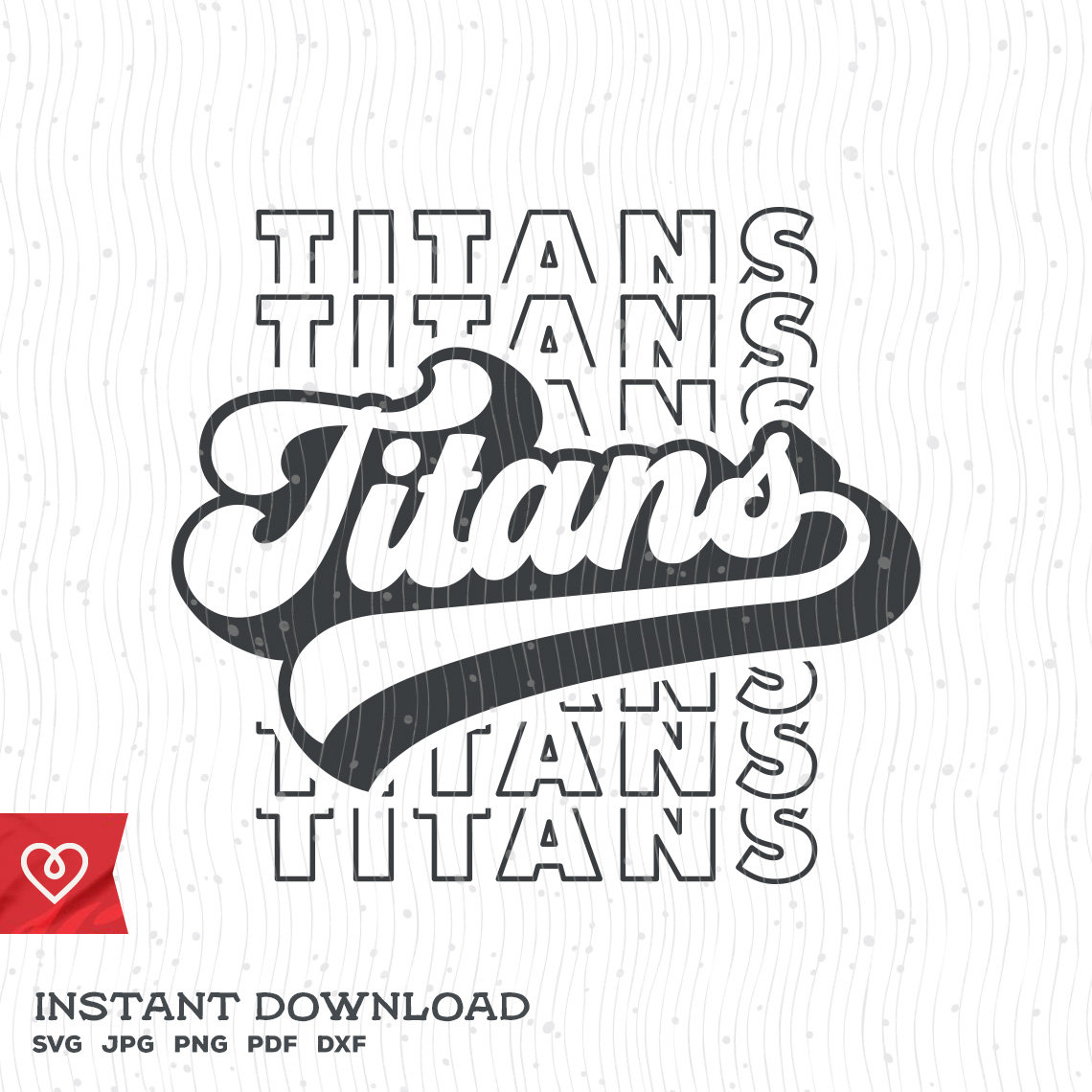 Titans Baseball Logo Vector